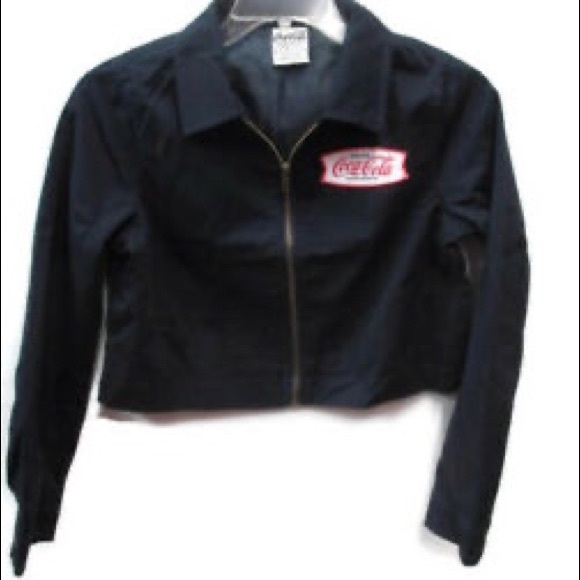 Coca Cola | Jackets & Coats | Coca Cola Cropped Jacket | Poshmark